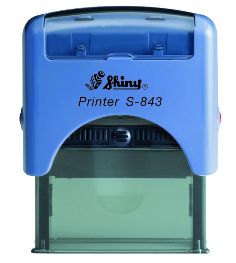 Self Inking Stamp S-843 | Shiny | Made in Taiwan – Rehmat Store Pakistan
